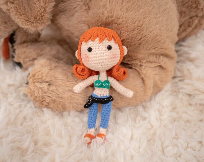 Amigurumi Nami, Crochet Nami, Crochet Toy, Handmade Gift, Gift for Kids ...