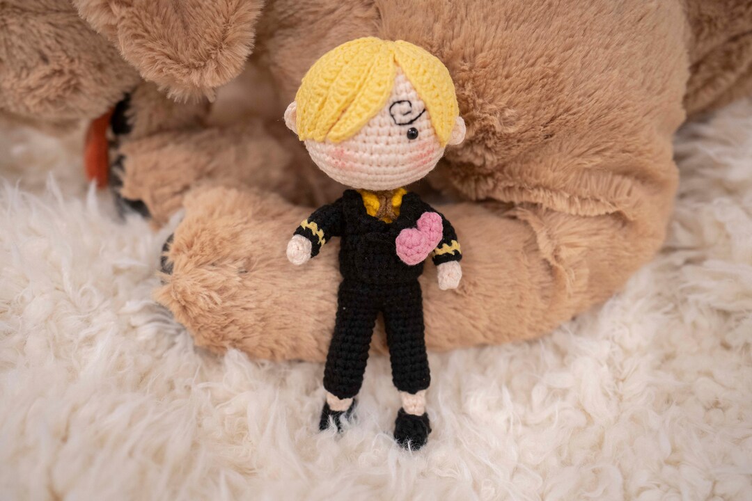 Amigurumi Sanji Crochet Sanji Crochet Toy Handmade Gift - Etsy Canada