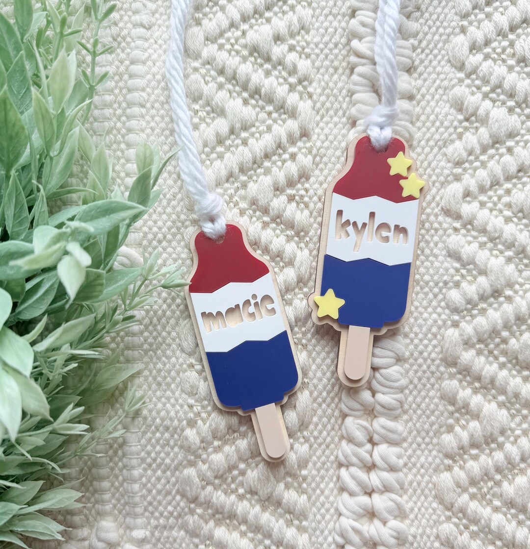 Popsicle Tag, Gift Tag for Summer, Summer Gift Tag, Personalized ...