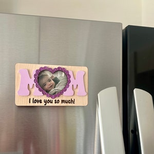 MOM Magnet, Mothers Day Gift. Mother’s Day Fridge Magnet, Mom Fridge ...