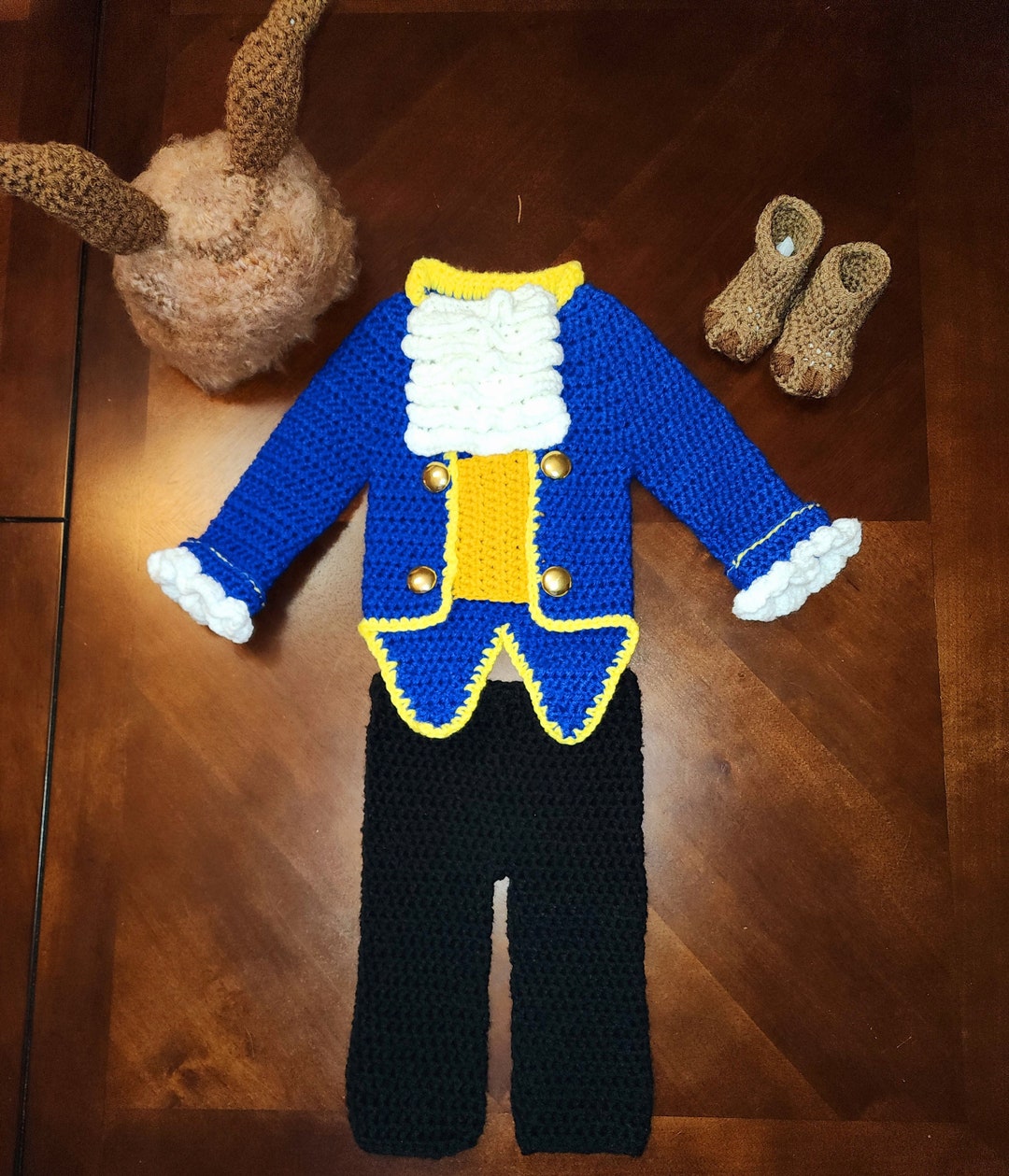 Crochet Beast Outfit - Etsy