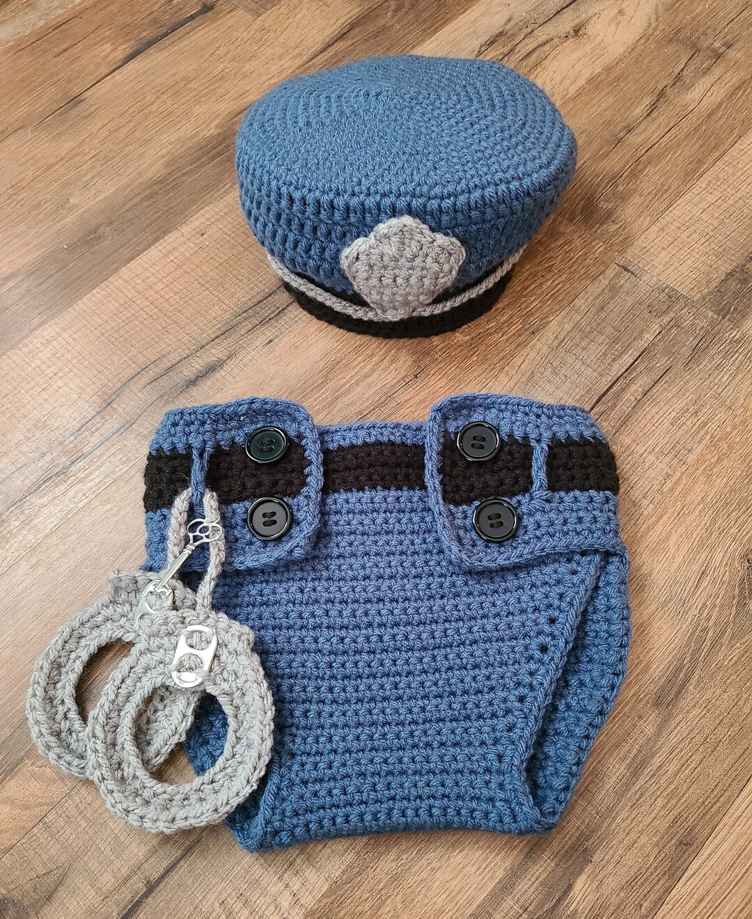 Crochet Police Outfit - Etsy