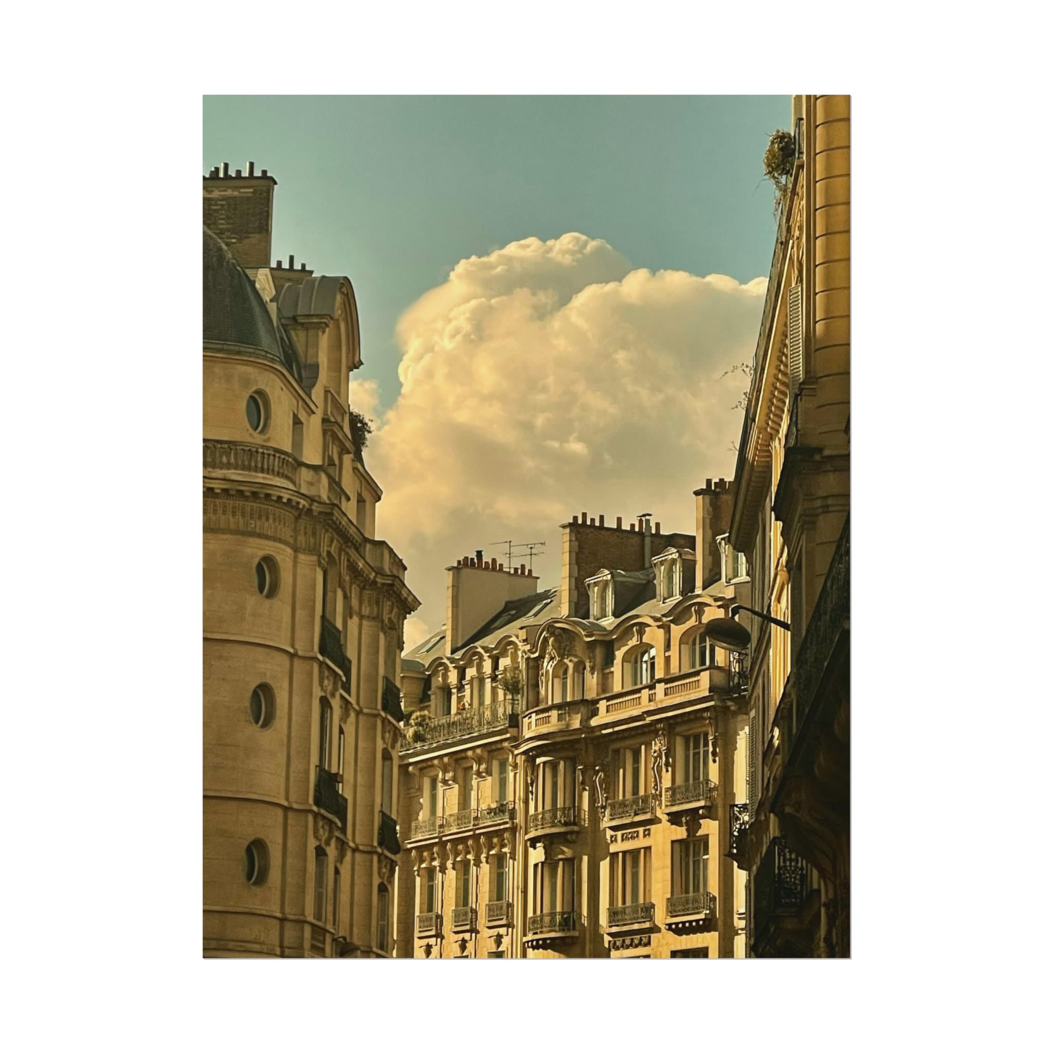Paris Vibe City Street Photography High Quality Wall Art Prints Poster ...