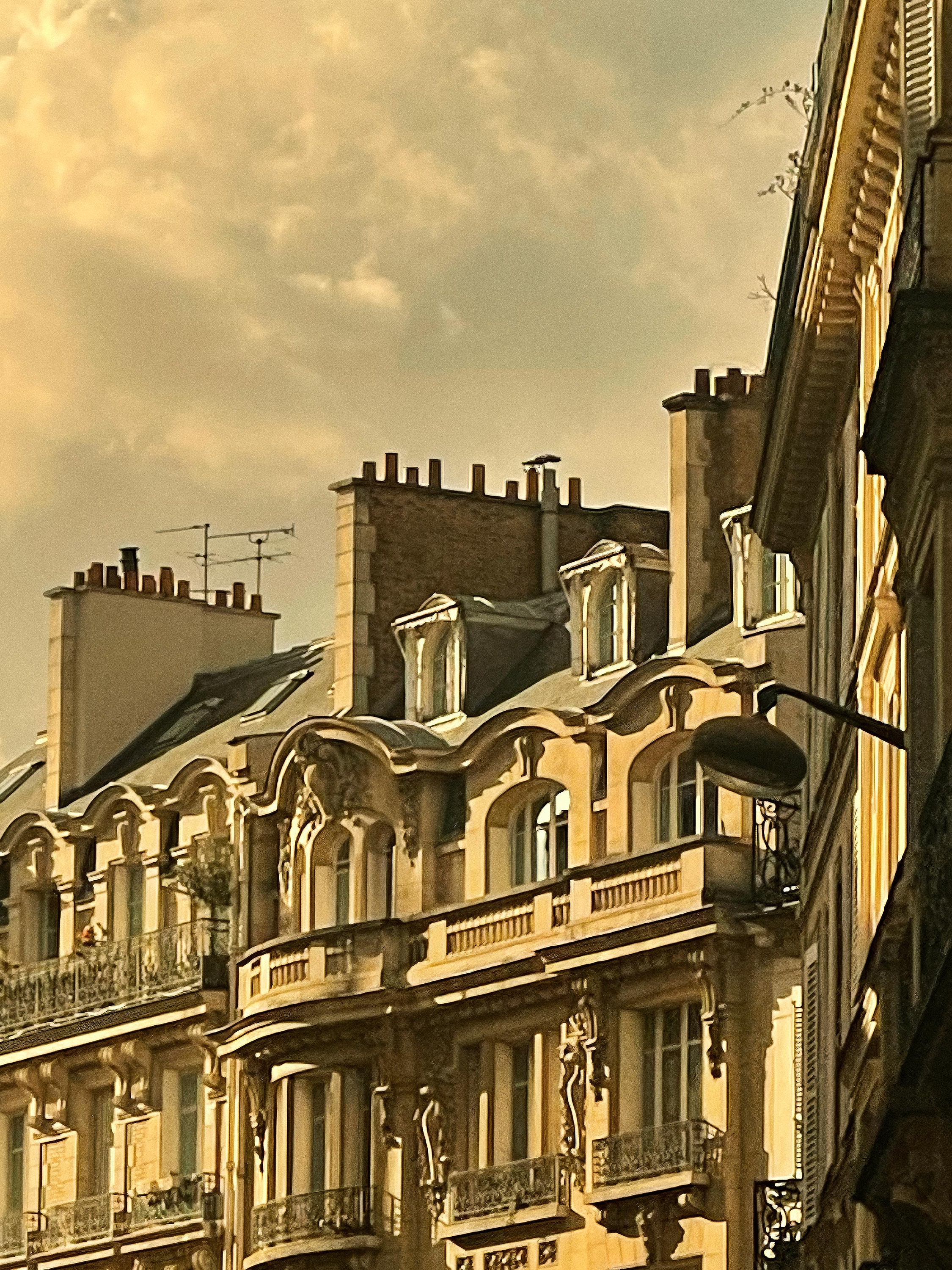 Paris Vibe City Street Photography High Quality Wall Art Prints Poster ...