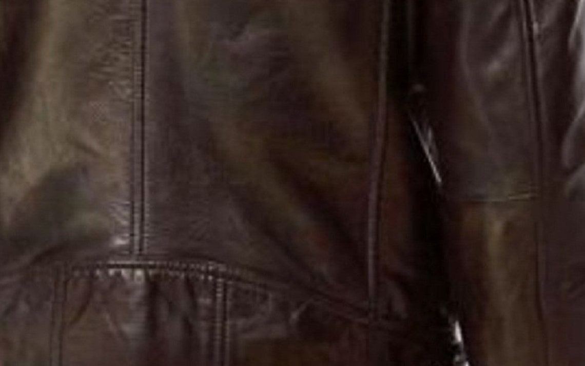 Ravishing Handmade Brown Zipper Real Leather Customize Men - Etsy