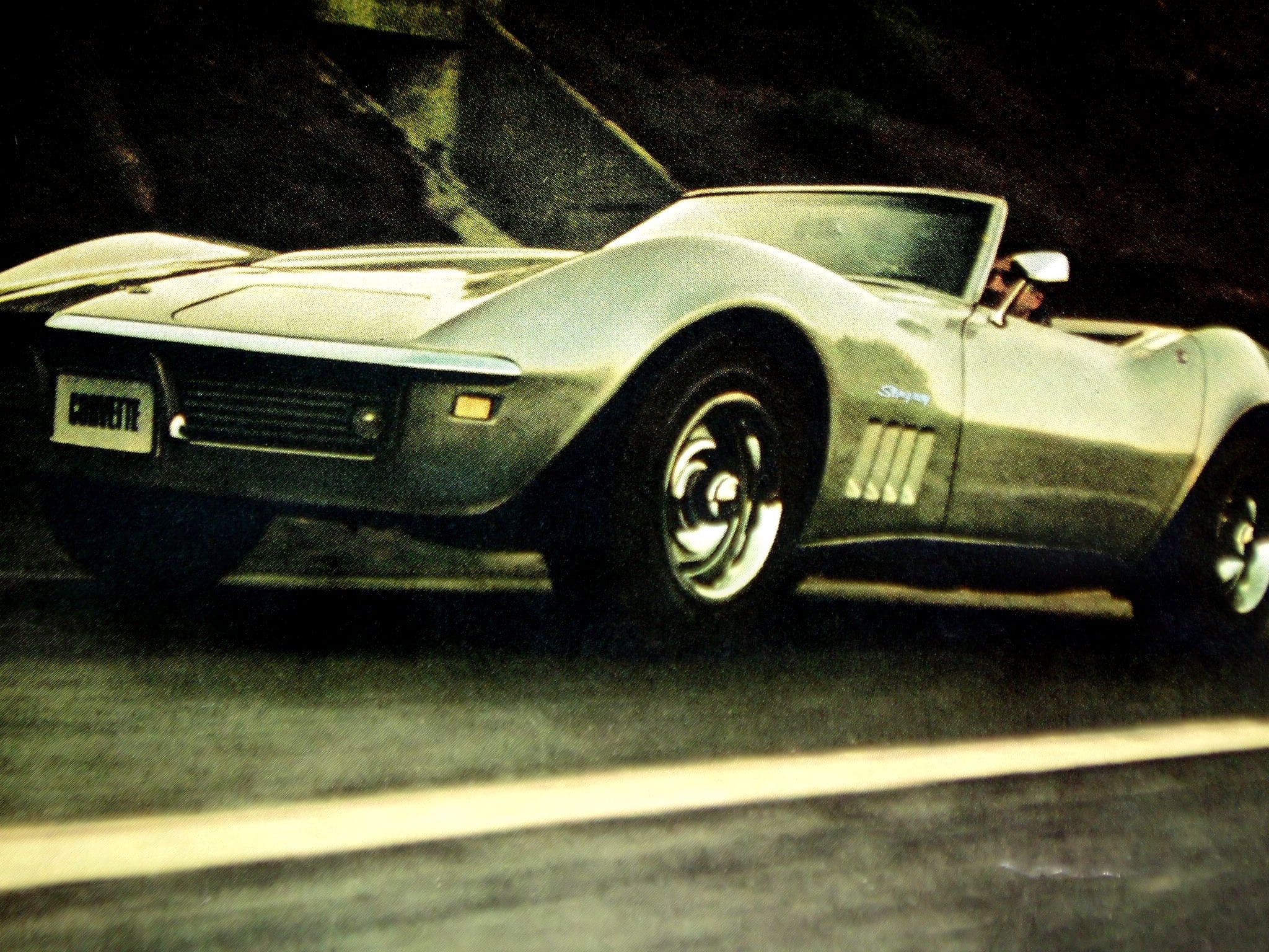 1969 CHEVROLET CORVETTE AD * Vintage/original Magazine Advertisement ...