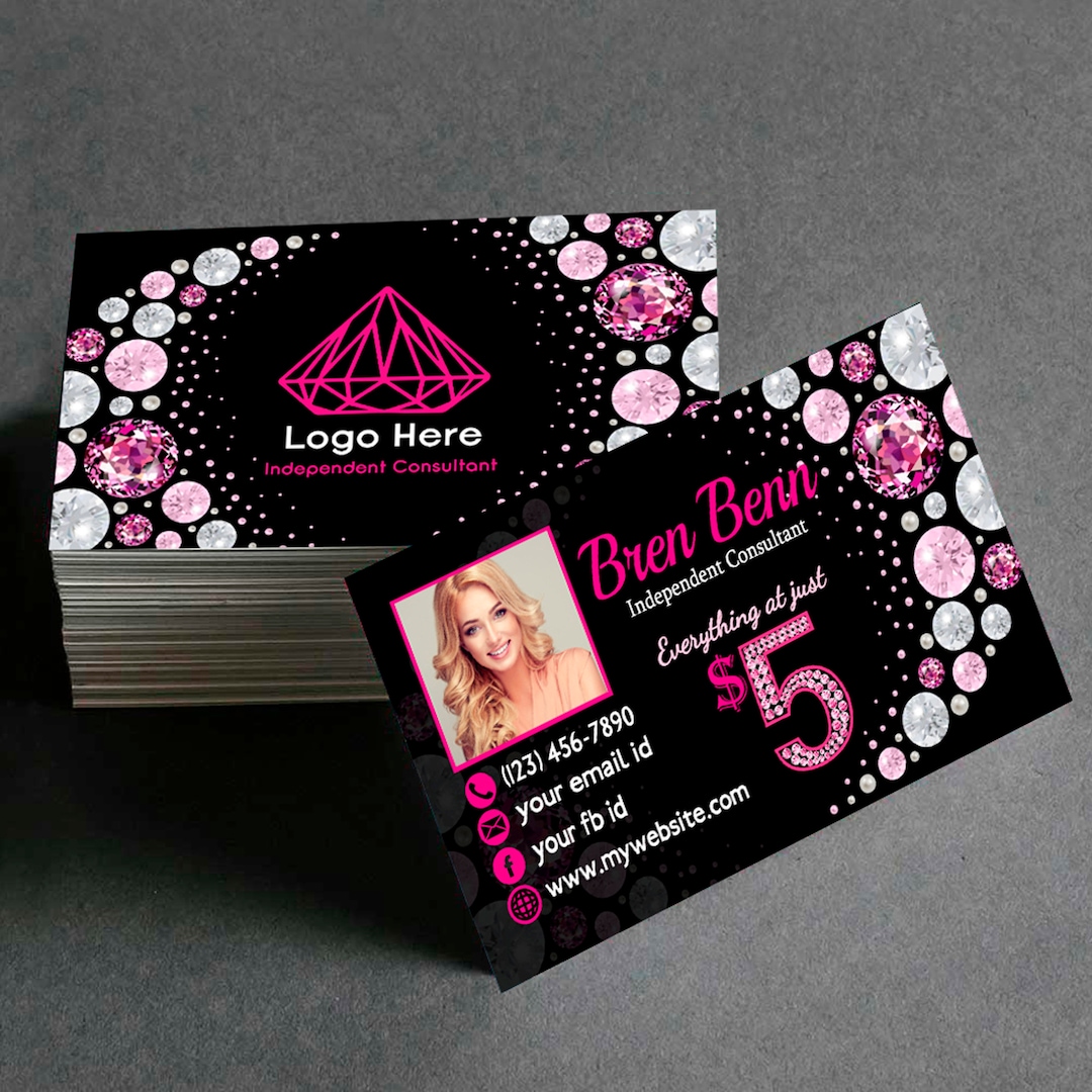 Personalized Jewelry Business Cards-custom Printed Business Cards ...