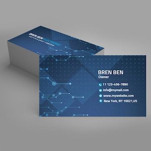 Personalized Electronics Business Cards-custom Printed Business Cards ...