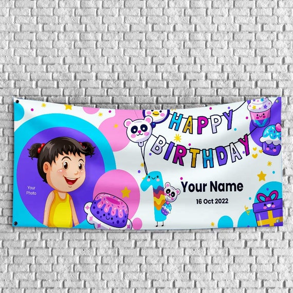 Custom Printed Vinyl Banner With Photos Full Color - Etsy