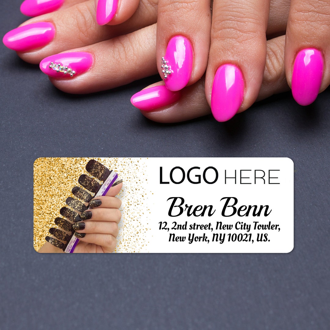 Custom Return Address Labels, Colorful Return Address Label ...