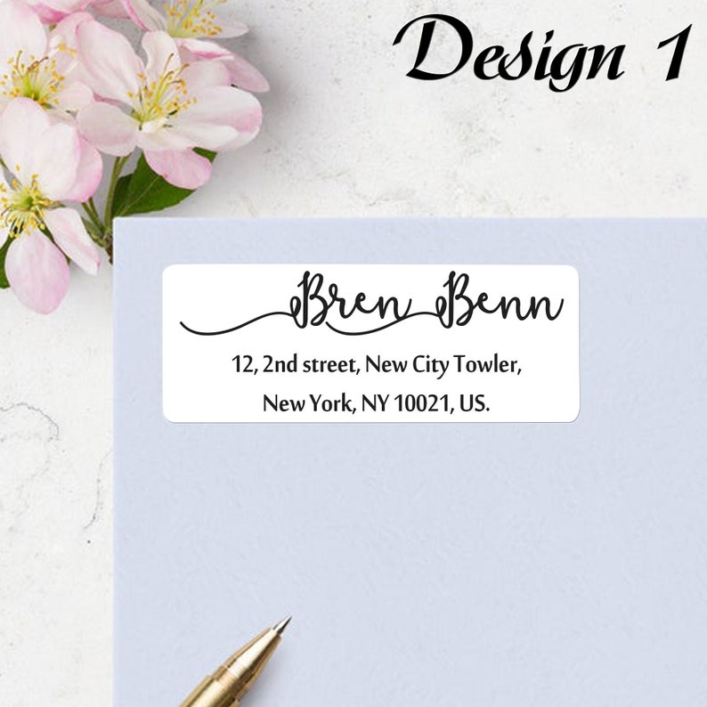 Printed Return Address Labels Printed Return Address Labels | Etsy