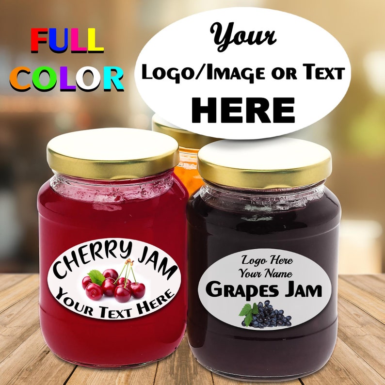 Custom Oval Labels, Oval Stickers, Oval Labels, Customized Label ...