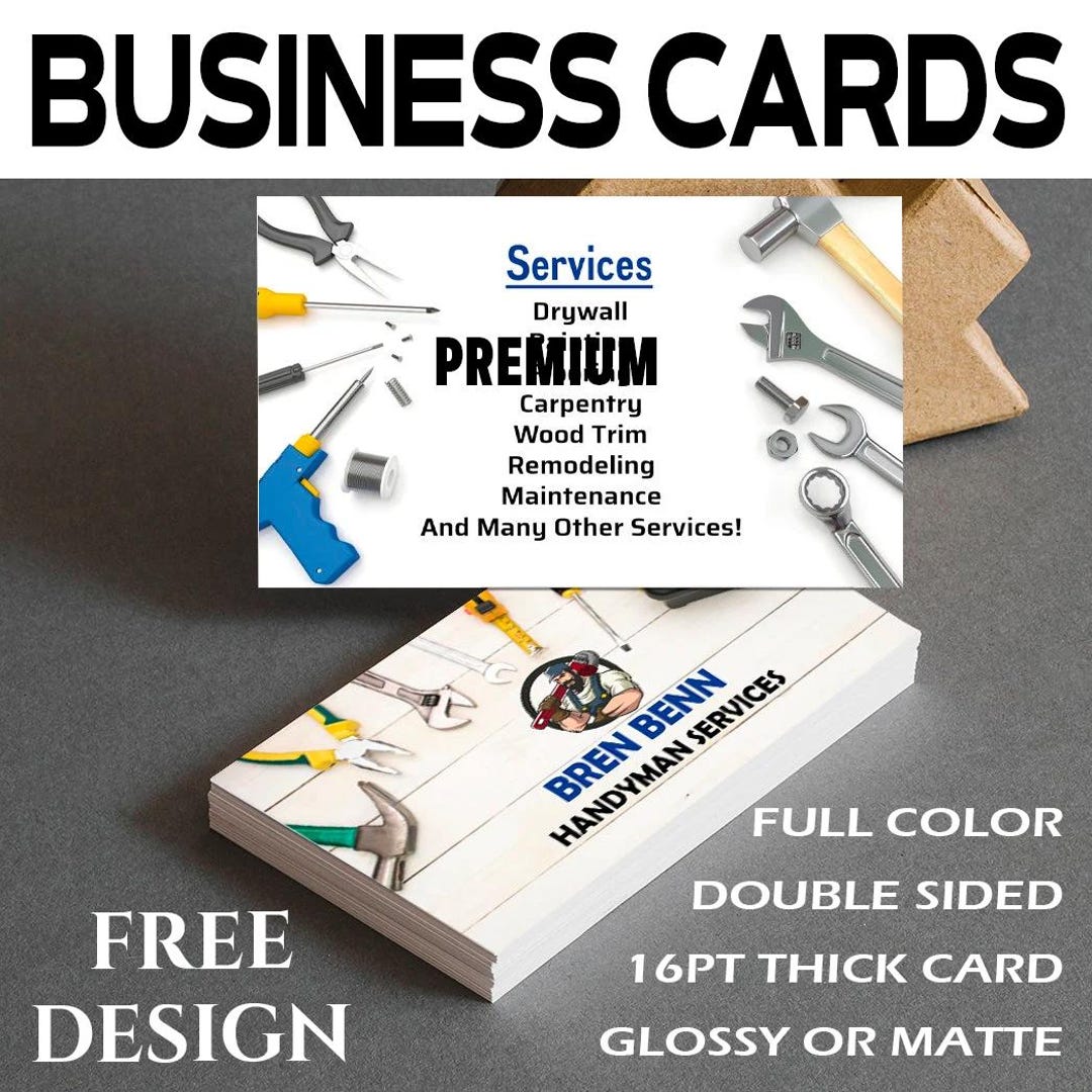Personalized Business Cards Printing-custom Printed Business Cards ...