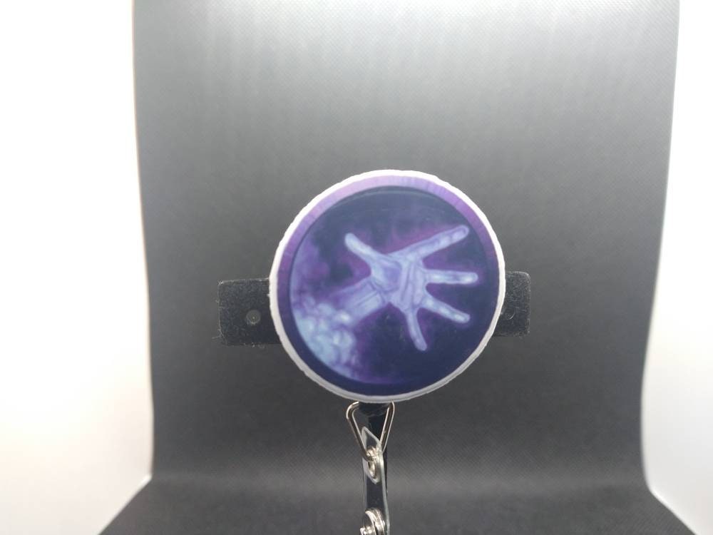 Warlock Class Icon World of Warcraft Black Retractable Badge | Etsy