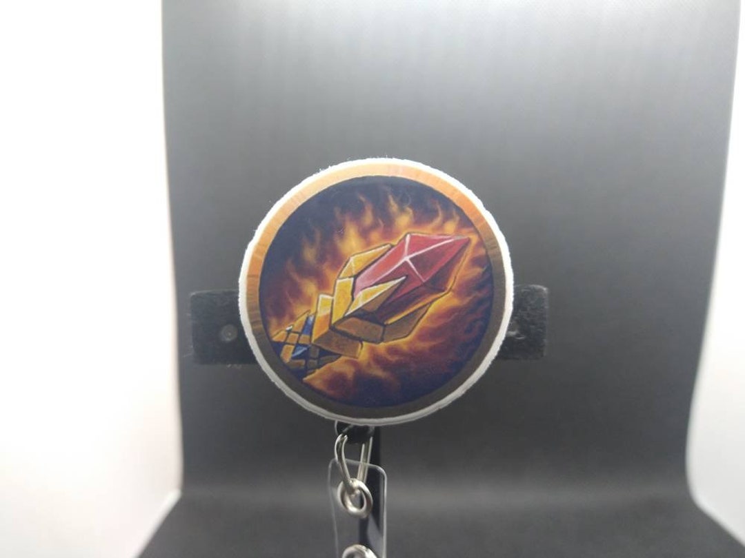 Mage Class Icon World of Warcraft Black Retractable Badge Holder - Etsy