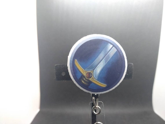 Warrior Class Icon World of Warcraft Black Retractable Badge | Etsy