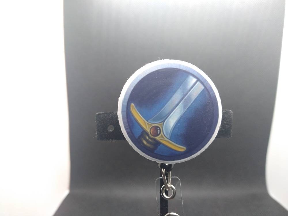 Warrior Class Icon World of Warcraft Black Retractable Badge - Etsy