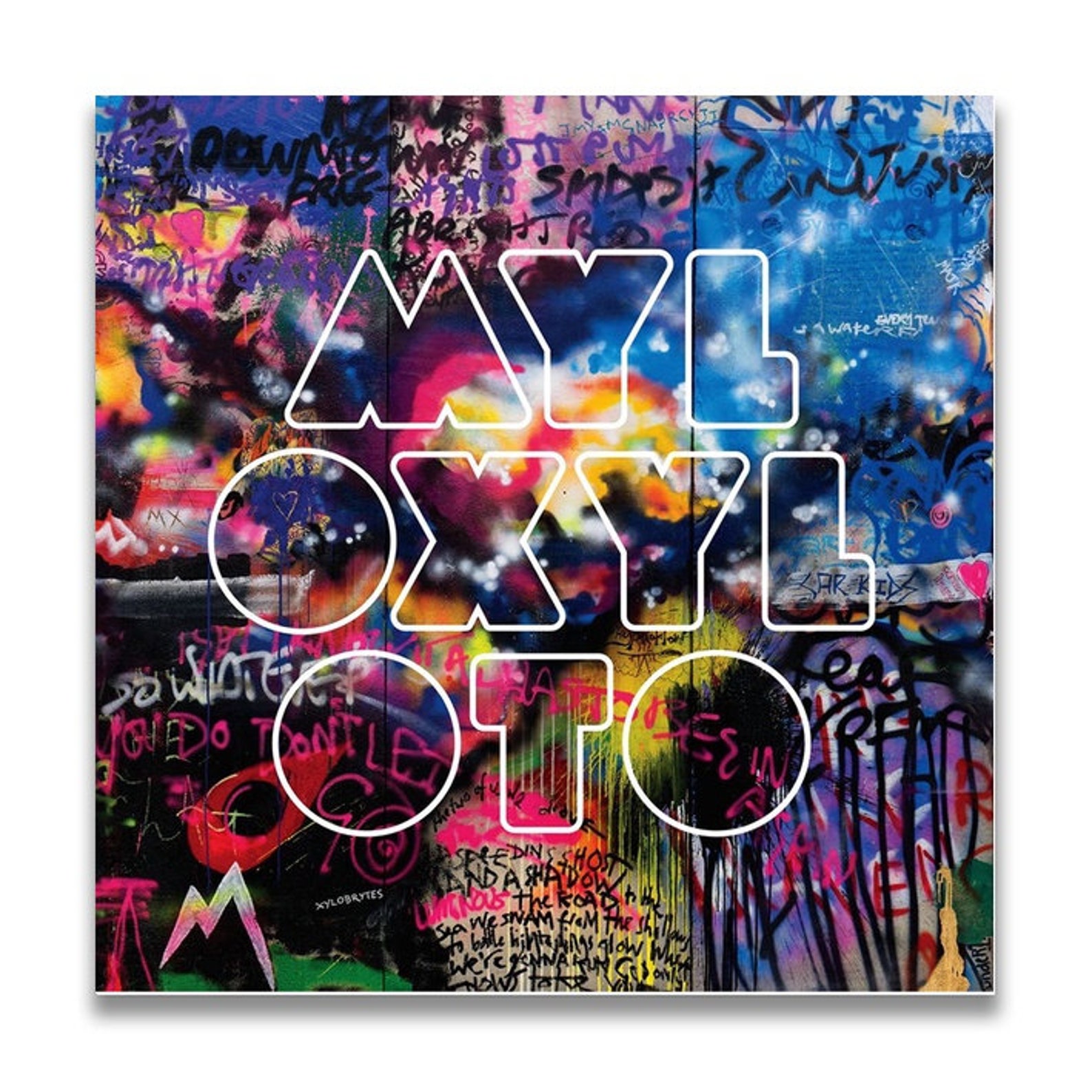 Coldplay Mylo Xyloto Music Album Cover Canvas Poster Etsy