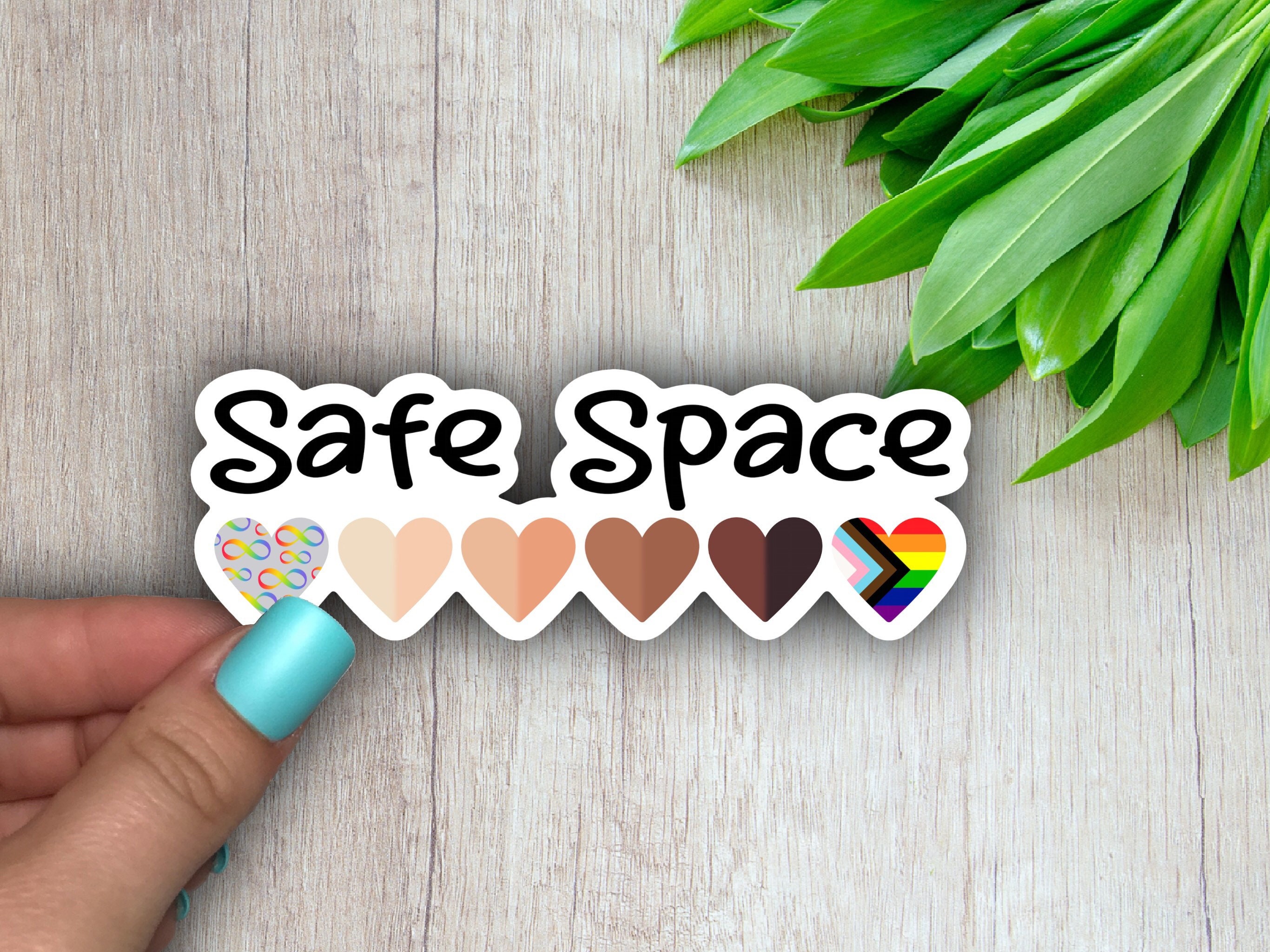 Safe Space Sticker LGBTQIA Sticker Equality Sticker - Etsy