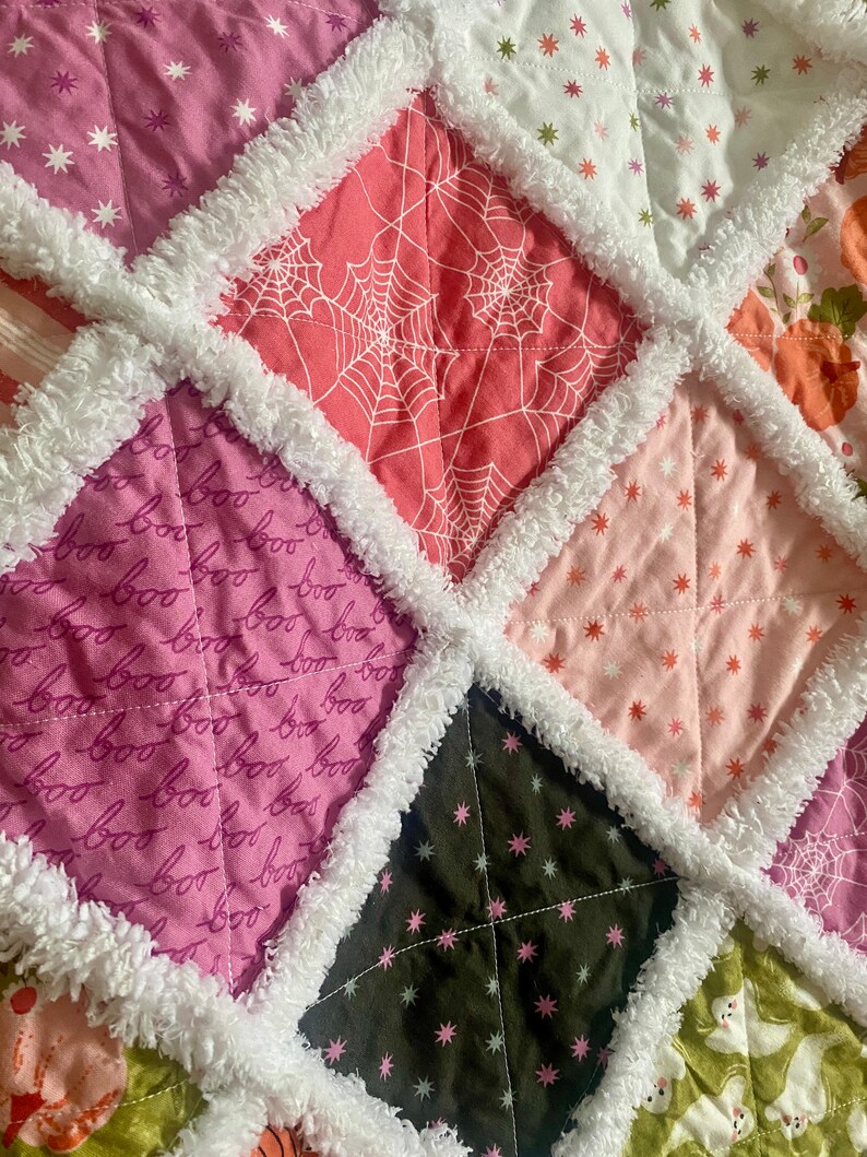 Bootiful Baby Rag Quilt - Etsy