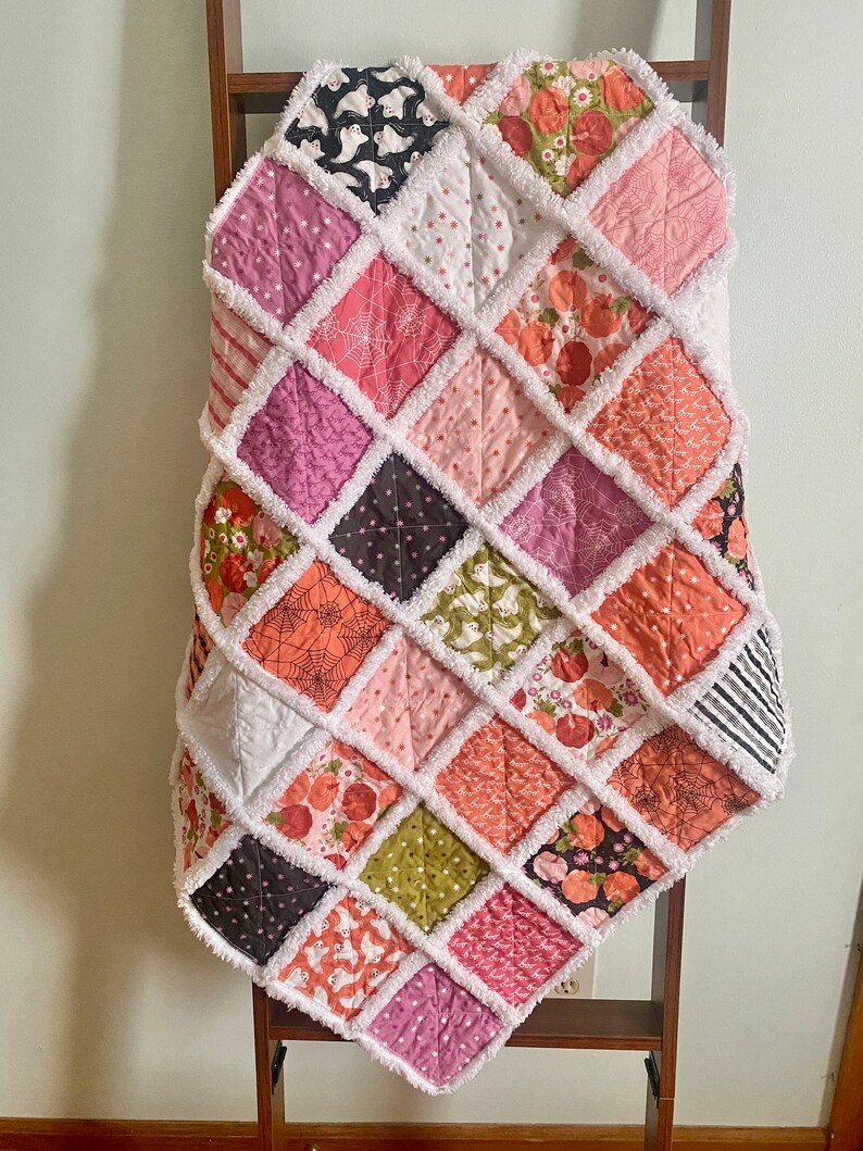 Bootiful Baby Rag Quilt - Etsy