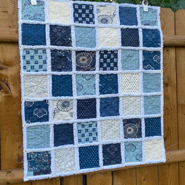 Denim Rag Quilt - Etsy