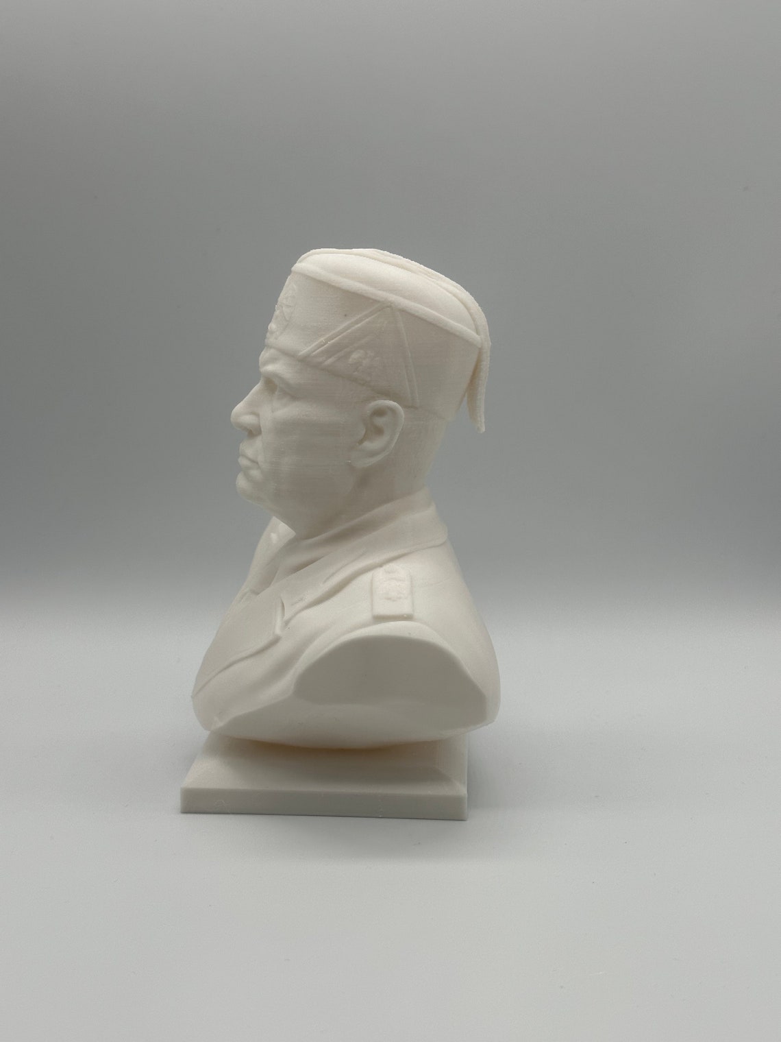 Benito Mussolini Bust Duce of the Italian Social Republic - Etsy