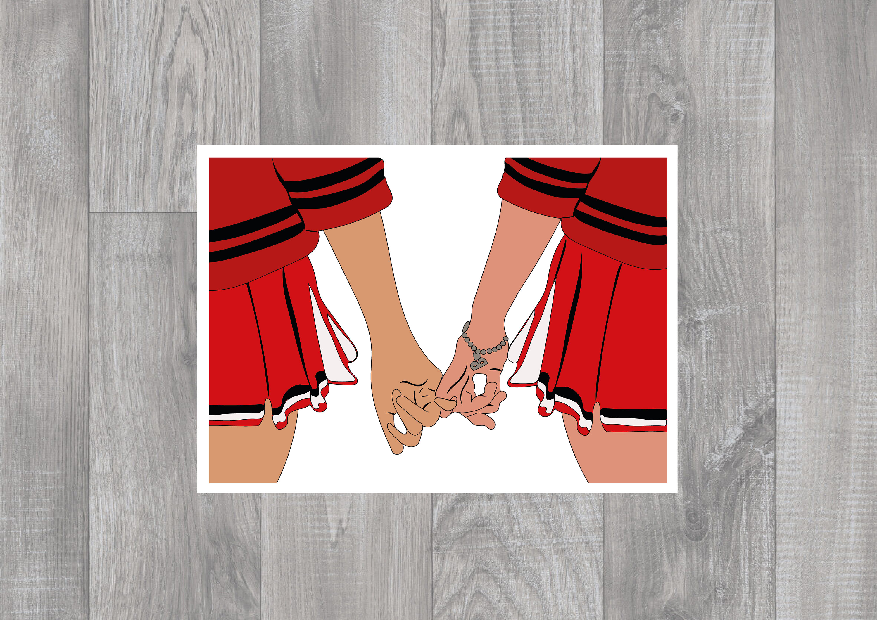 Glee Santana And Brittany Fan Art