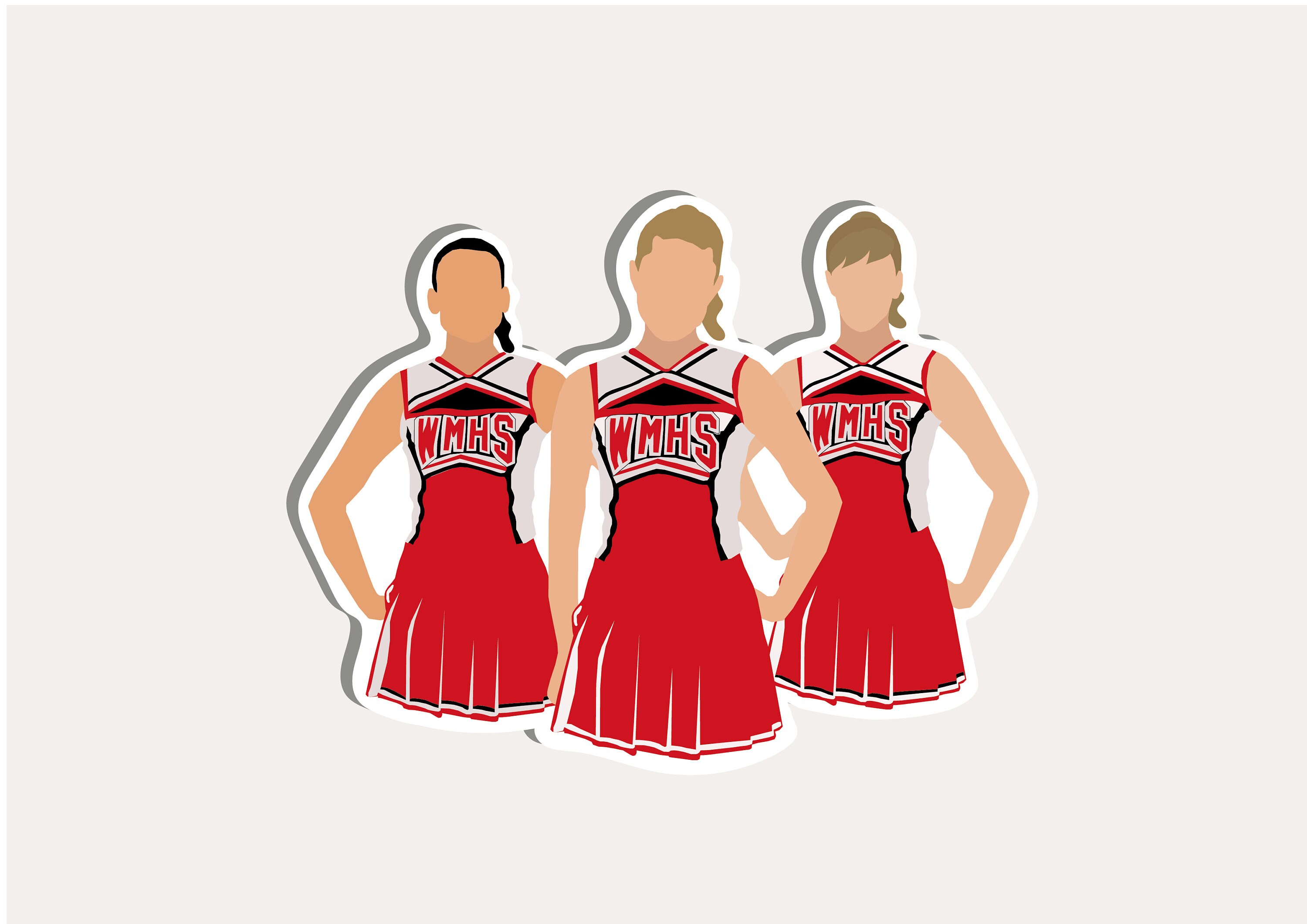 GLEE Stickers - Etsy UK