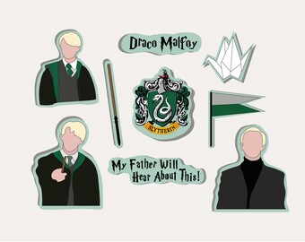 Draco Malfoy Sticker - Etsy UK