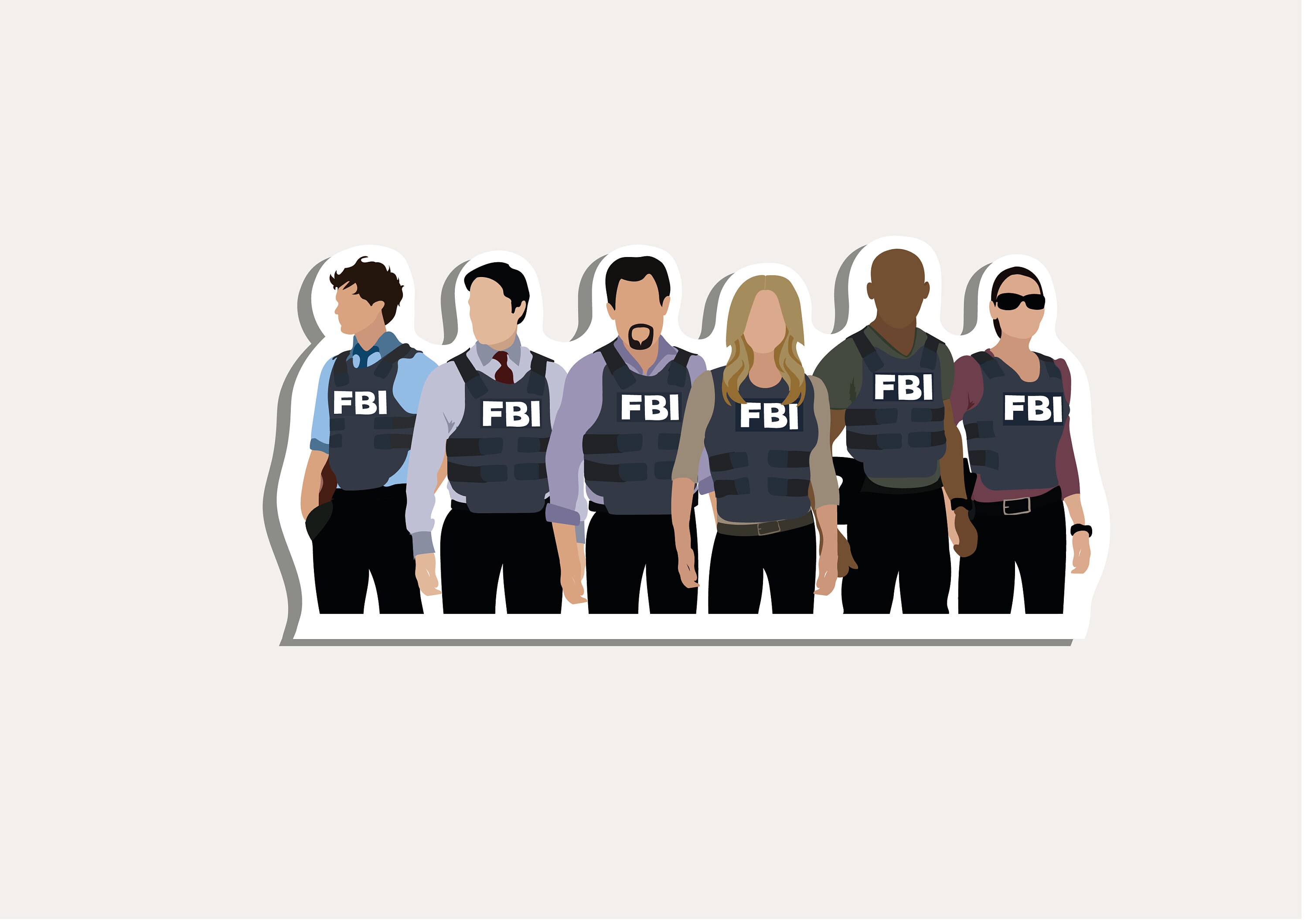 CRIMINAL MINDS Stickers - Etsy UK