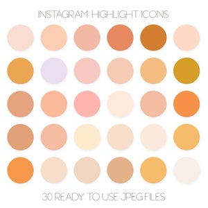 25 Solid Colors Instagram Highlight Cover | Social Media | Instagram ...
