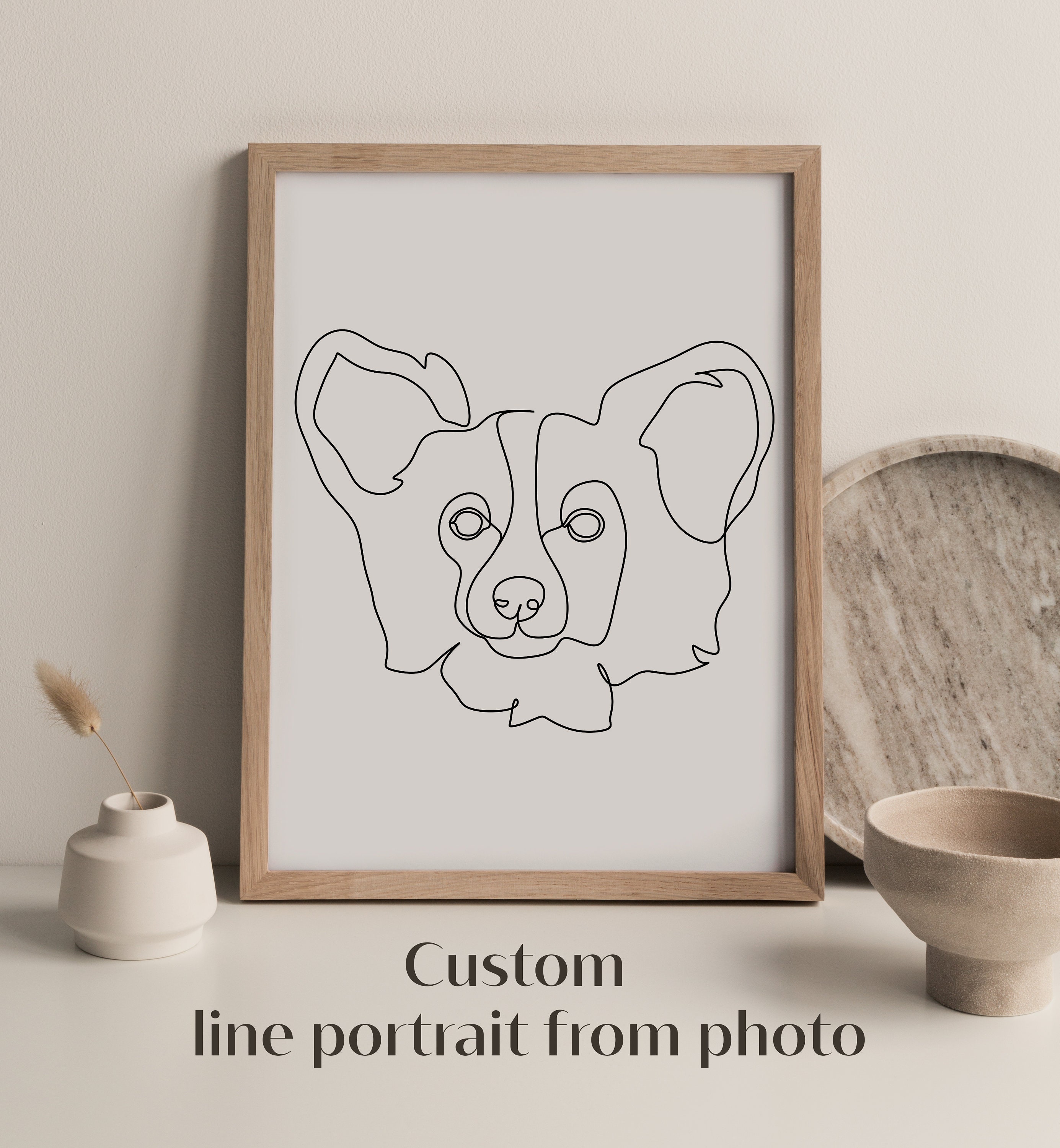 Custom Cat Portrait Custom Pet Portrait Personalized Cat | Etsy