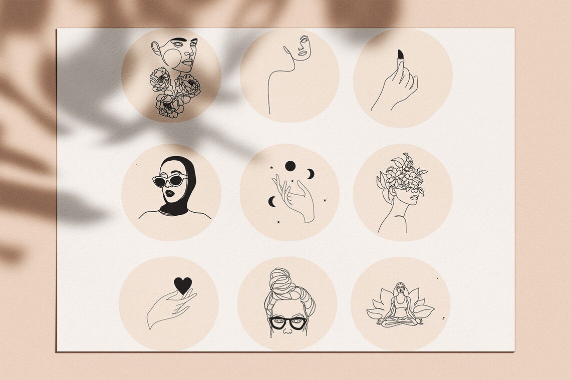 20 Instagram story icons Custom for personal use | Etsy