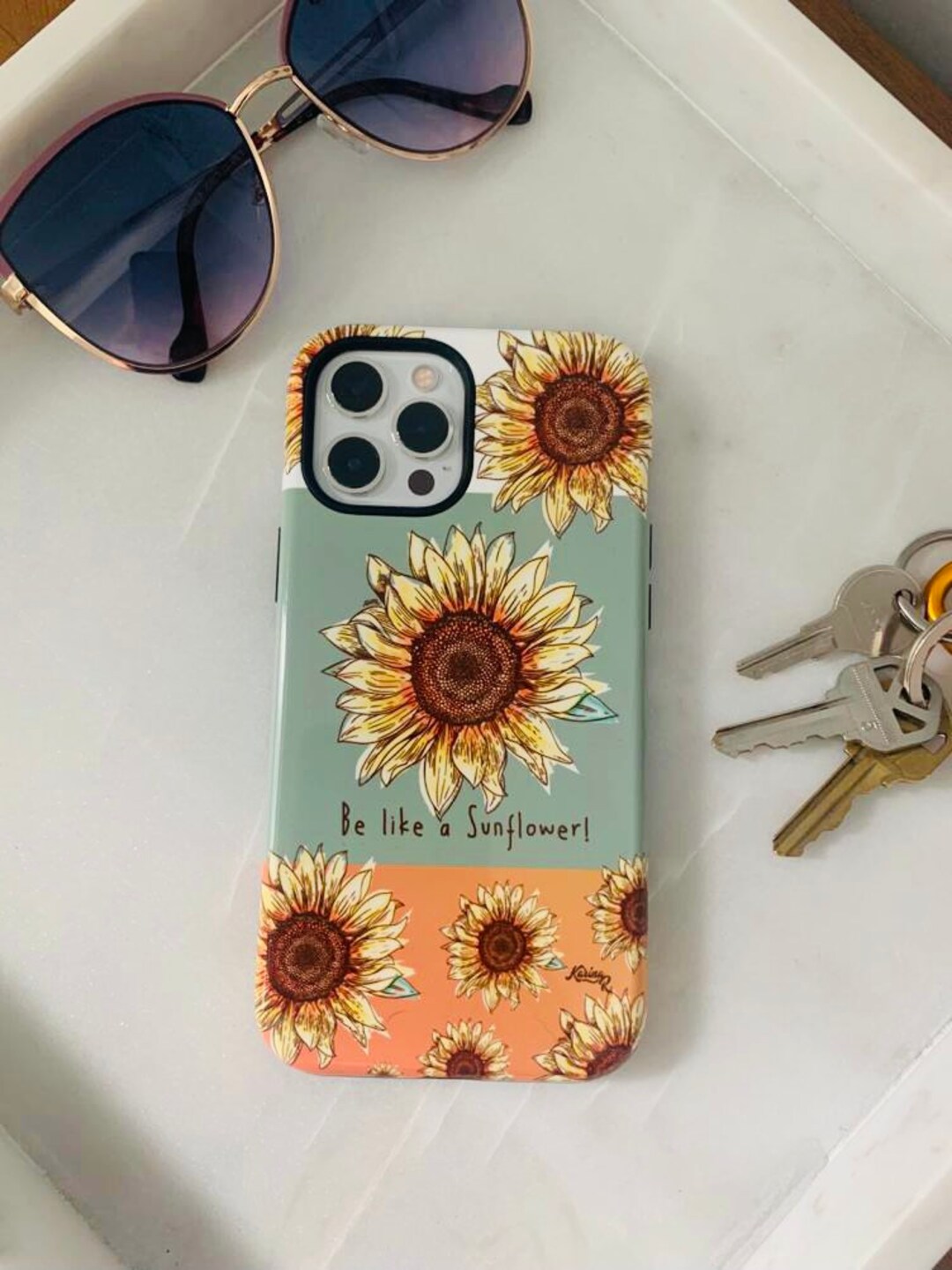 Sunflower Tough Phone Cases - Etsy