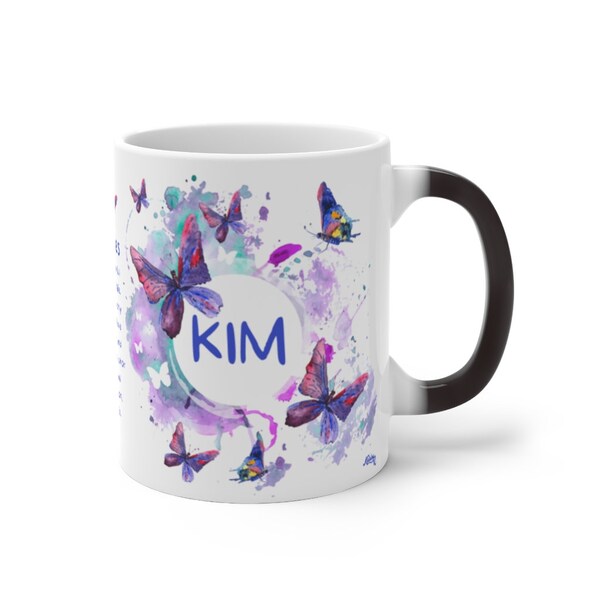 Butterfly Coffee Mug - Etsy