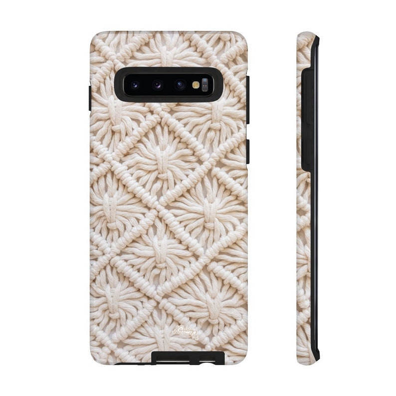 Macrame Pattern Print Tough Phone Cases PRINT - Etsy