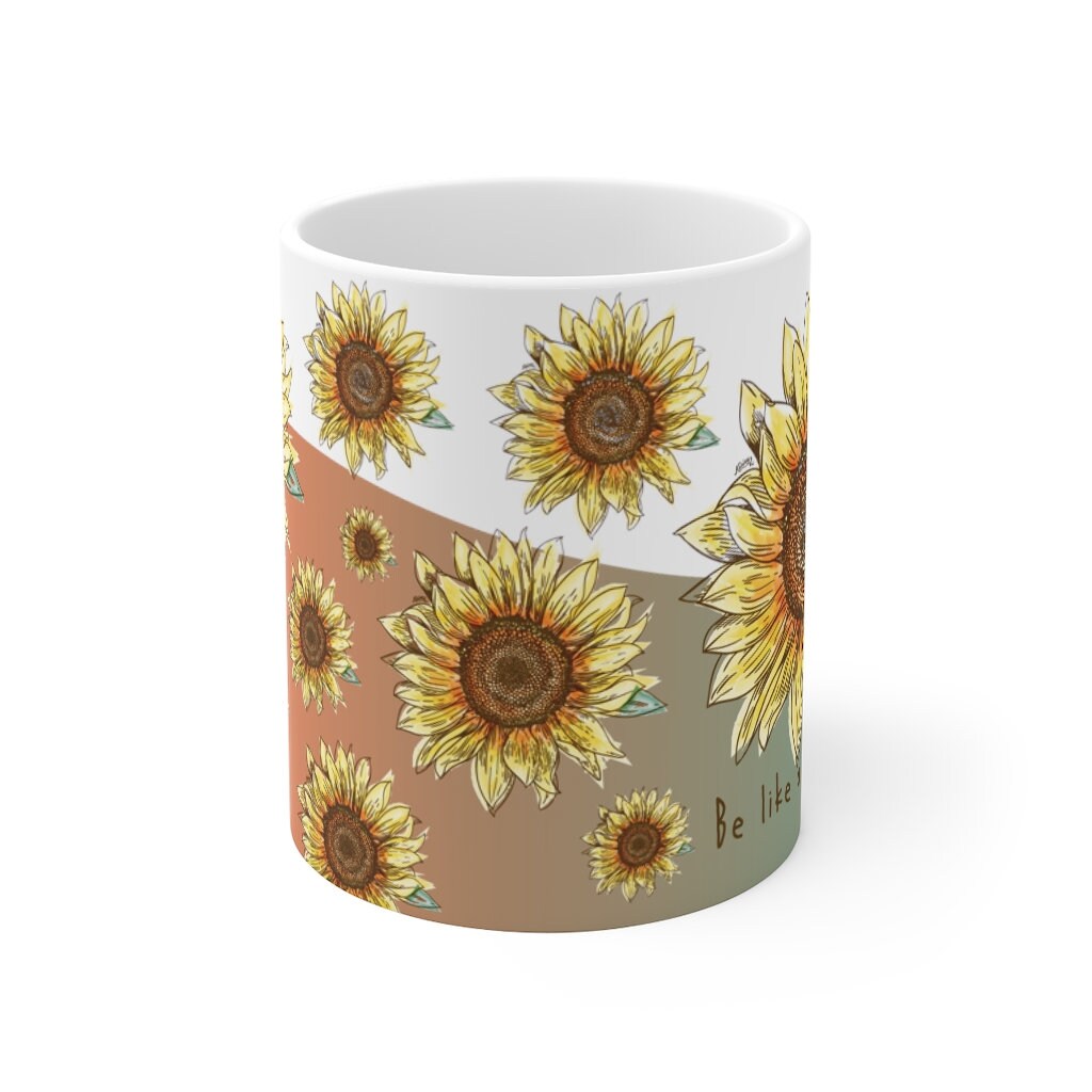Sunflower Mug 11oz - Etsy