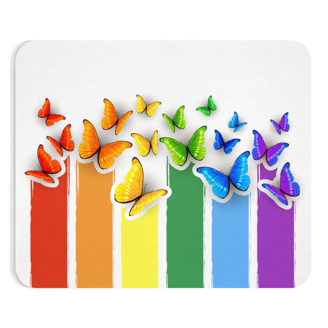 Alfombrilla de ratón con mariposas de la colección Orgullo LGBT UE ...