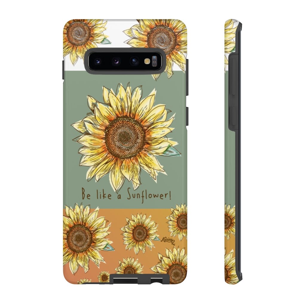 Sunflower Tough Phone Cases - Etsy