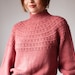 Love Number Sweater Knitting Pattern - Etsy