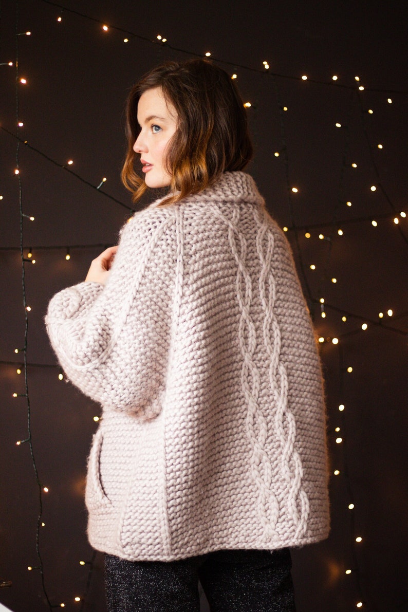 Cold Heart Coat Knitting Pattern - Etsy