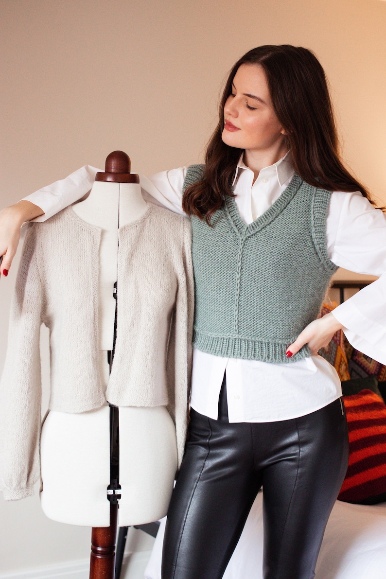 Anyday Vest Knitting Pattern - Etsy
