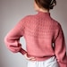 Love Number Sweater Knitting Pattern - Etsy