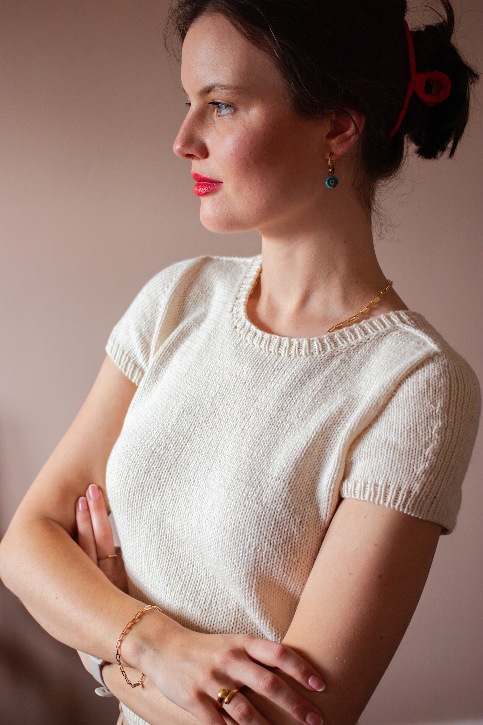 Calm Down Tee Knitting Pattern - Etsy