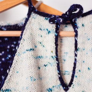 Upwards Top Knitting Pattern - Etsy