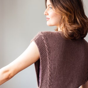 Over It Slipover Knitting Pattern - Etsy