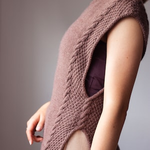 Over It Slipover Knitting Pattern - Etsy