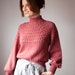 Love Number Sweater Knitting Pattern - Etsy