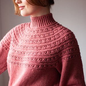 Love Number Sweater Knitting Pattern - Etsy